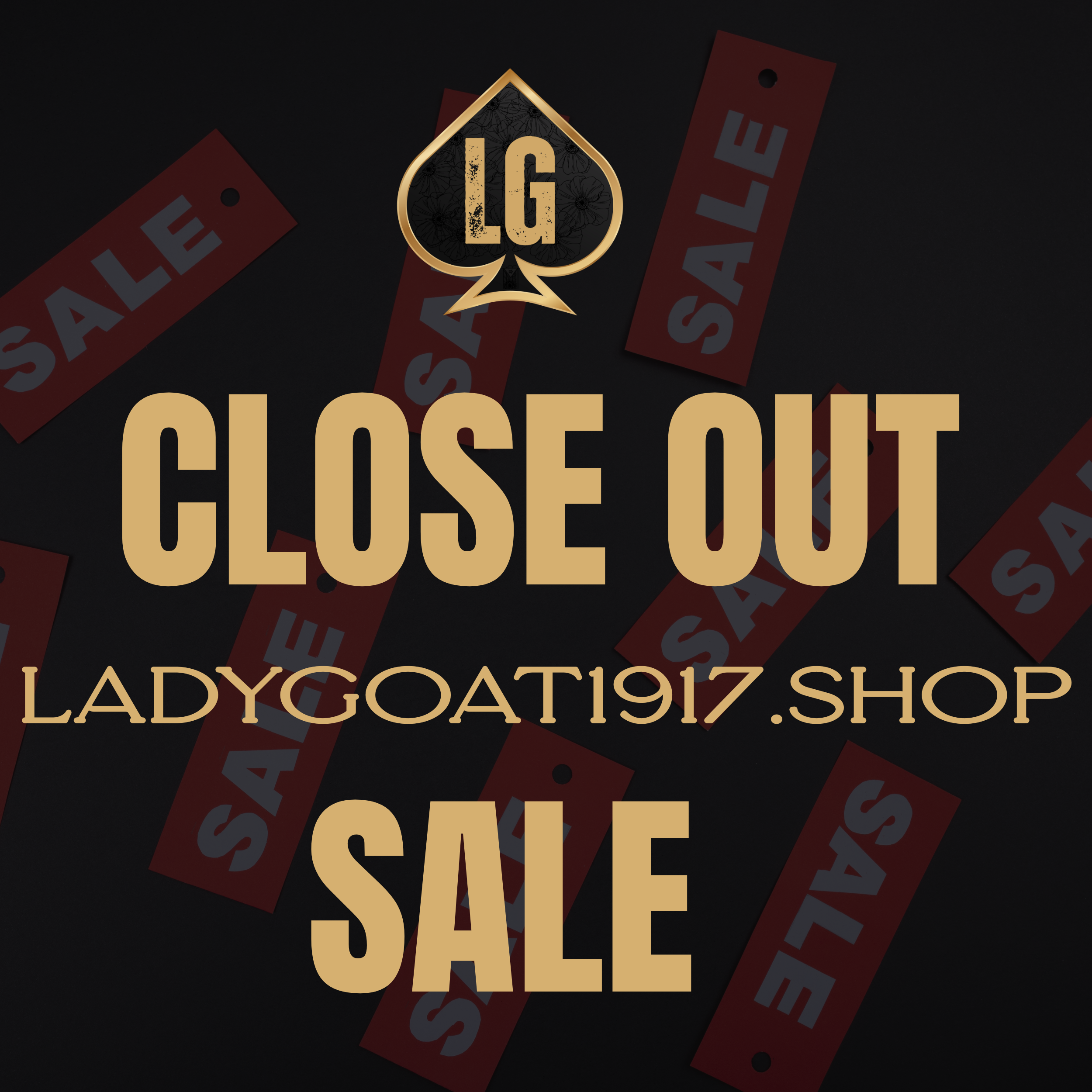 Close Out Sale – Lady Goat